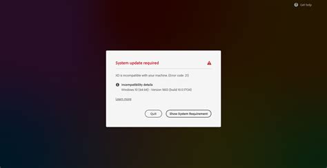 Having Trouble Installing Adobe Xd Error Code 2 Adobe Community