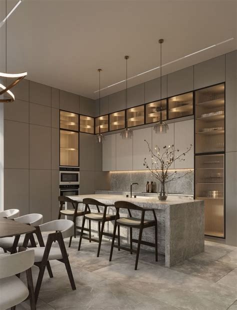 Contemporary Kitchen Design (Benefits and Types of Contemporary Kitchen) Contemporary kit ...