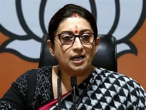 Smriti Irani On George Soros अमेरिकी उद्योगपती जॉर्ज सोरोसवर स्मृती