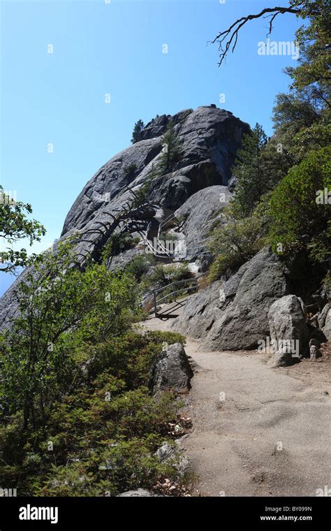 Moro Rock Sequoia National Park In California USA Stock Photo Alamy