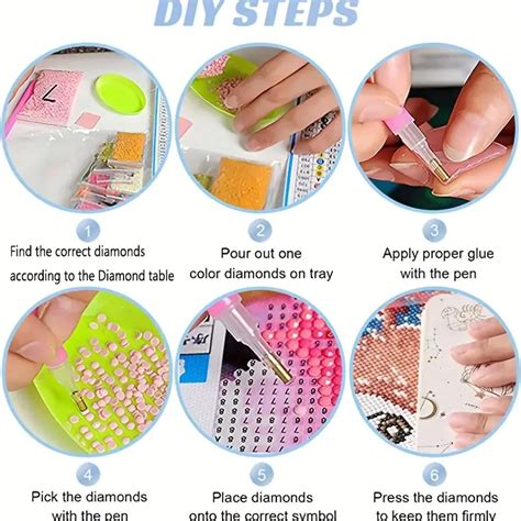 Diy Полный искусственный алмаз Art 5d Алмазная картина Набор Temu Latvia