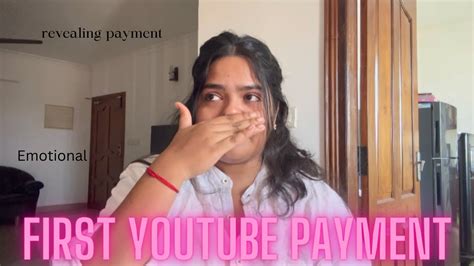 Received My First Youtube Payment 😍💝 Payment Reveal Youtube