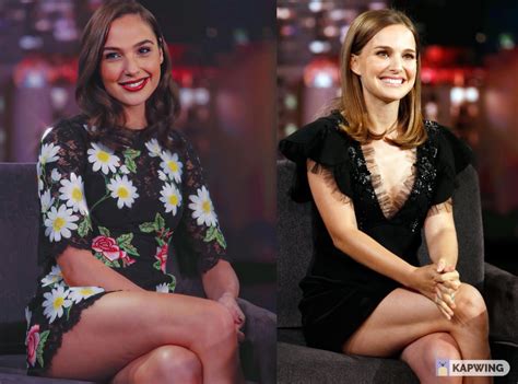 Gal Gadot Vs Natalie Portman Celebbattles