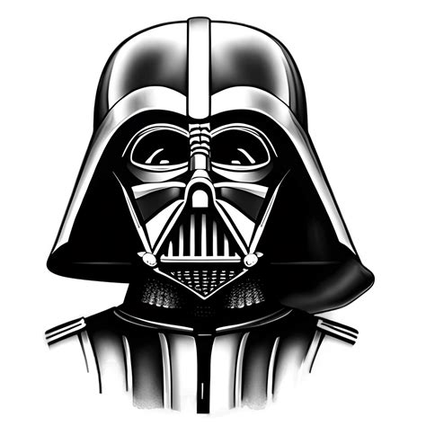 Tshirt Vector Graphic Darth Vader Synthwave Design · Creative Fabrica