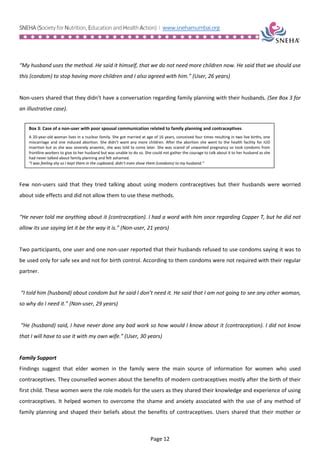 To Use Or Not To Use A Mixed Methods Study Exploring Factors In Influencing Modern Contraceptive