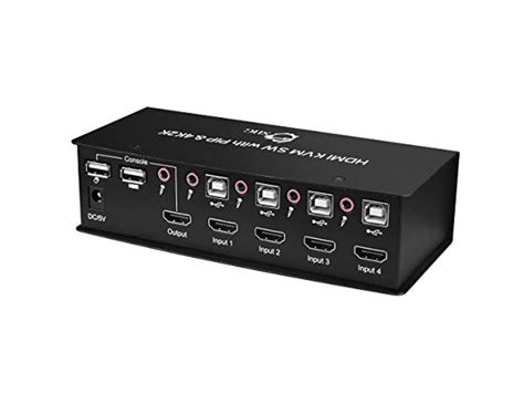 Siig 4x1 Usb Hdmi Kvm Switch With 4kx2k And Pip 662774023915 Ebay