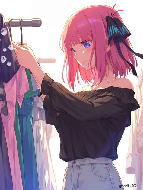 Pin by Ø on Hızlı Kaydetmeler in Nakano Go toubun no hanayome Kawaii
