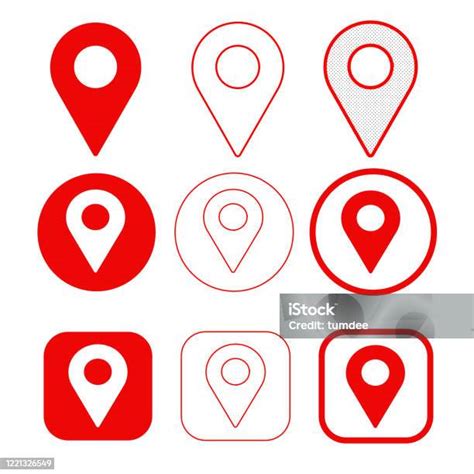 간단한지도 포인터 Gps 아이콘 기호 디자인 0명에 대한 스톡 벡터 아트 및 기타 이미지 0명 기포 내비게이션 Istock