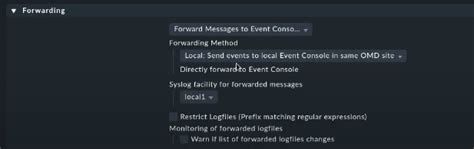 First Logwatch Event Console Forwarding Rule Does Nothing