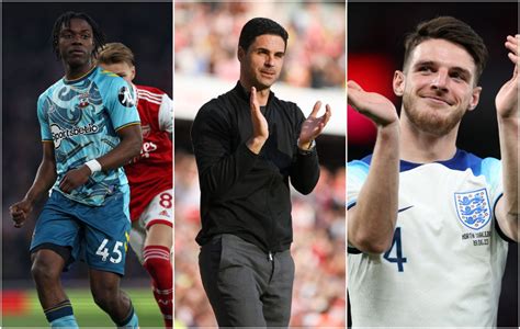 Arsenal Transfer News Declan Rice Romeo Lavia Latest