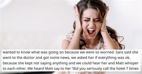 'AITA for yelling at my SIL at my wedding and telling her no one care's ...