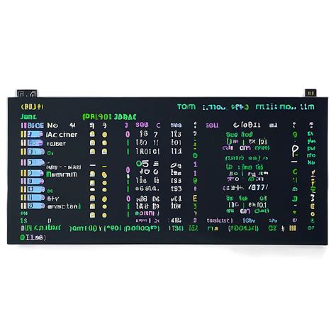 Terminal Interface Screenshot Png 06252024 PNG Image