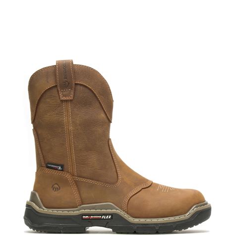 Wolverine Mens Raider Durashocks Western Work Wellington Shoe