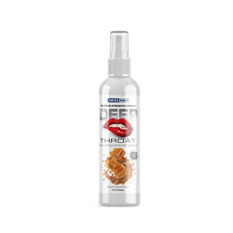 Swiss Navy Deep Throat Spray Salted Caramel 59ml