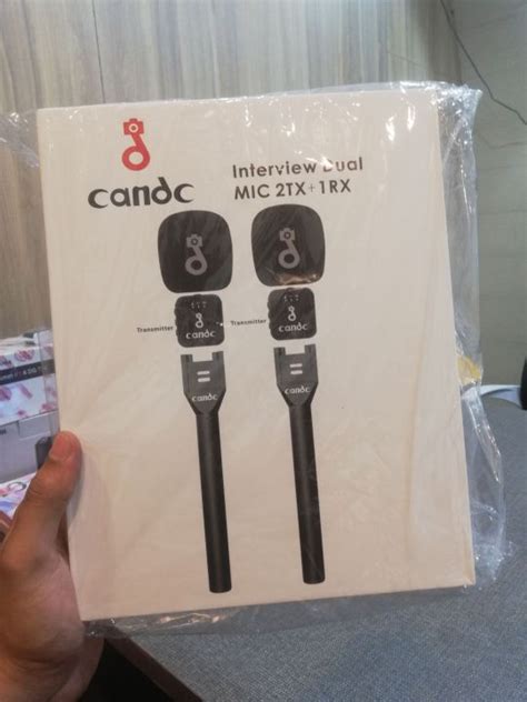 Candc Wireless Interwiew Mic Dual Darazpk
