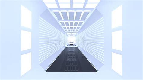 3d Rendering Of The Observation Room Stock Illustration Illustration