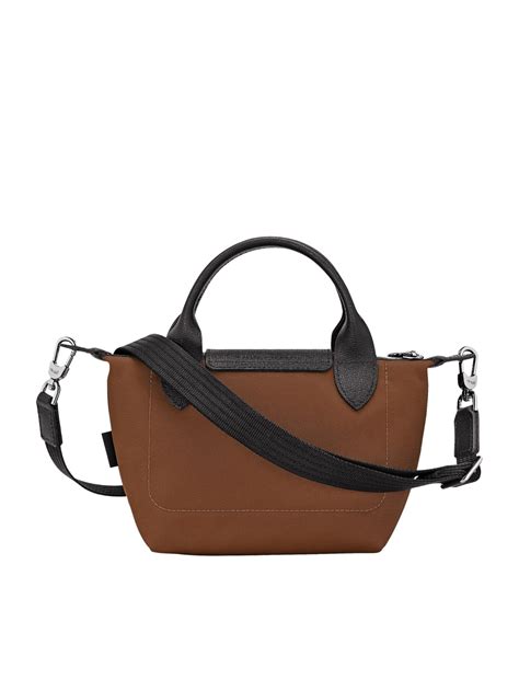 Longchamp Le Pliage Energy Extra Small Handbag Chocolate Balilene