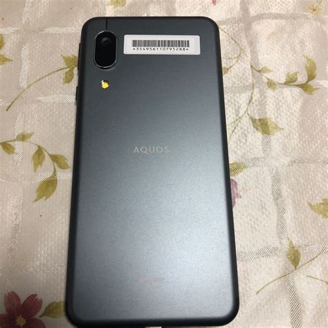 Uqsimで利用 Aquos Sense3 Basic Shv48 32gb｜paypayフリマ