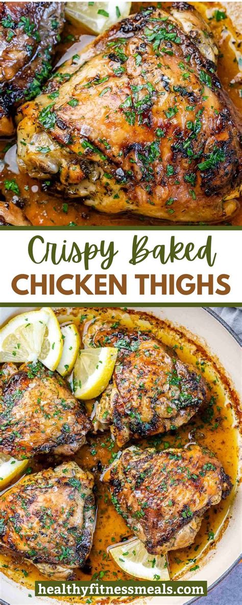 Oven Roasted Chicken Thighs Recipe Recipe Baked Chicken Thighs