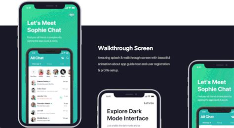 Sophie Messaging App Ui Kit Behance