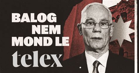 Telex Balog egyetlen kérdésre nem válaszolt arra ami mindenkit a