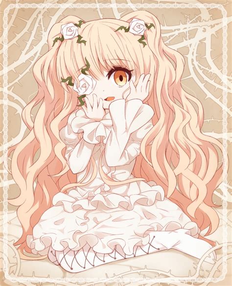 Safebooru 1girl Absurdres Blonde Hair Boots Brown Background Brown