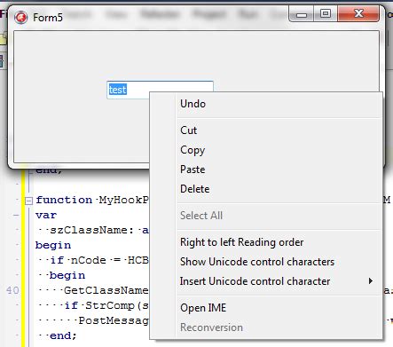 Winapi How To Disable Copy Paste Commands In The Windows Edit Control Context Menu Stack