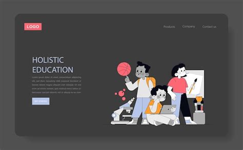 Premium Vector Education Flat Vector Illustration