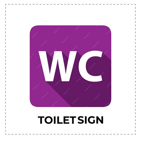 Premium Vector Toilet Sign Men And Women Restroom