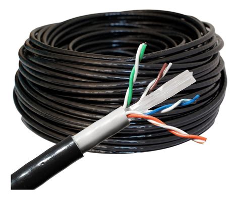 Rollo Cable Utp Red Intermet 100 Mts Cat6 Exterior Doble Chaqueta