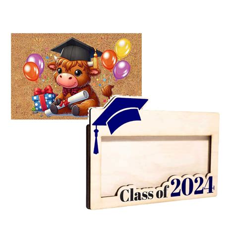 Graduation Holder 2024 Graduation Holder Wname And Message Holder For