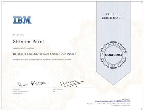 Sql Datascience Coursera Dataanalysis Professionaldevelopment
