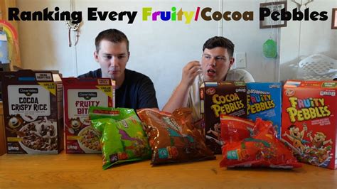 Ranking every Cocoa/Fruity pebbles - YouTube