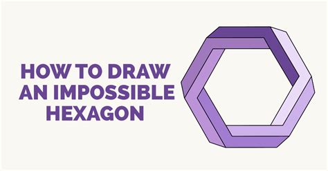How To Draw A Hexagon Step By Step
