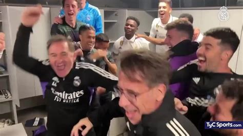 La Intimidad Del Vestuario Del Real Madrid Tras Golear Al Barcelona En La Copa Del Rey