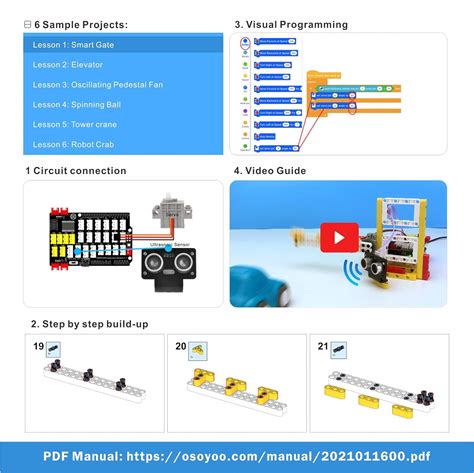 Osoyoo Juego De Bloques De Construcción Robot Para Adultos Y