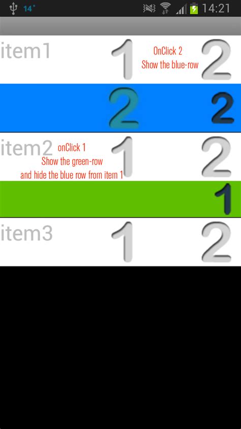 Android Manage Buttons In ListView To Show Hide A Part Stack Overflow