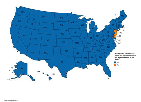 States Where It Is Possible For An Adult To Maps On The Web