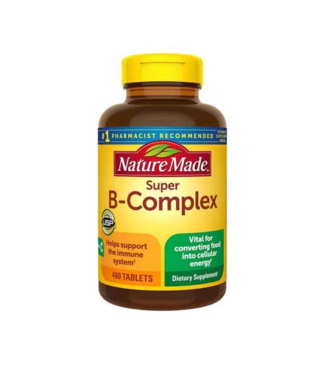 Nature Made Super B Complex 460 Tablets Wealzin