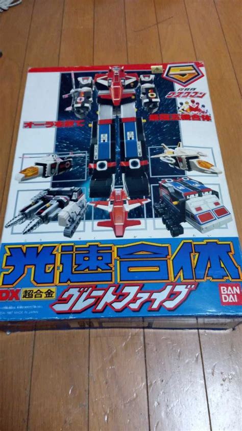 【目立った傷や汚れなし】バンダイ 光戦隊マスクマン 光速合体 Dx超合金 グレートファイブ スーパー戦隊の落札情報詳細 ヤフオク落札価格