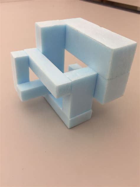 X X Foam Core Cube A Conceptual Model Architecture Cubes Architecture Urban