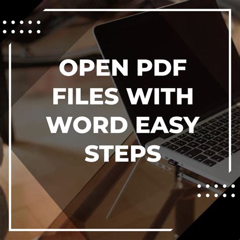 how to open a pdf in word adazing