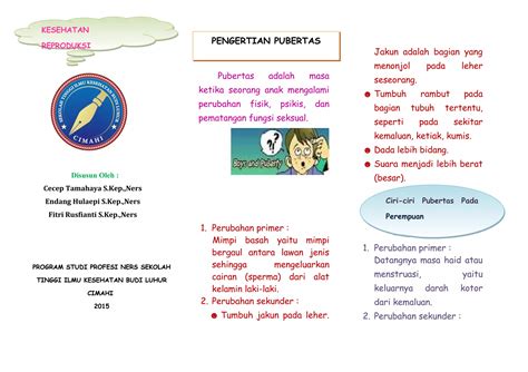 Leaflet Kesehatan Reproduksi Doc