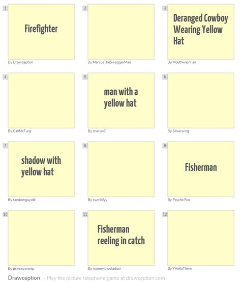 Firefighter Drawception