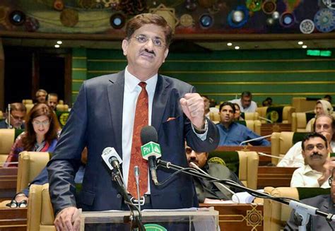Sindh Cm Unveils Rs22475bn Budget For Next Fiscal Year 2023 24