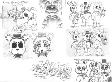 Fnaf Evil Games Concepts By Enigmal Insanity On Deviantart
