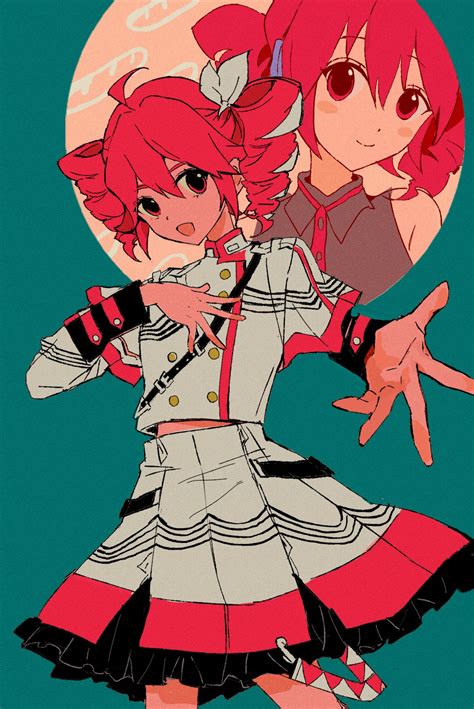 Kasane Teto And Kasane Teto Utau And More Drawn By Anchovy Danbooru