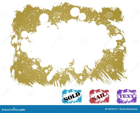 Splash Scratched Stock Illustration Illustration Of Grunge 4429570