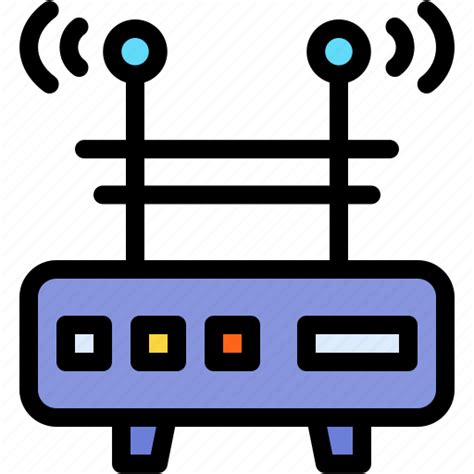 Router Switch Wifi Internet Firewall Icon Download On Iconfinder