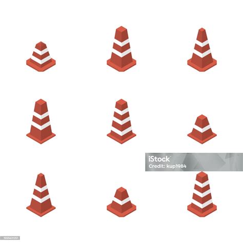 3 차원 Isometric 스타일 벡터 일러스트 레이 션 콘 서명도로 복구 3차원 형태에 대한 스톡 벡터 아트 및 기타 이미지